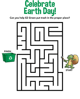 Earth Day Maze